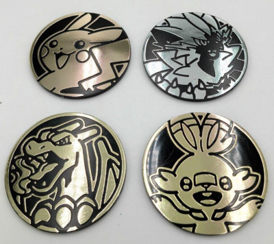 Pokemon TCG Coins Lot of 4 | eBay