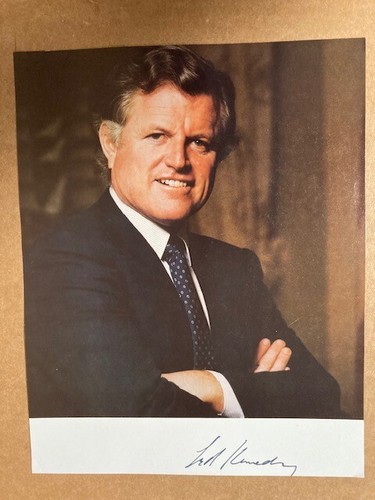 Ted Kennedy Boldly Signed 8x10 Handsome Photo w/COA** | eBay