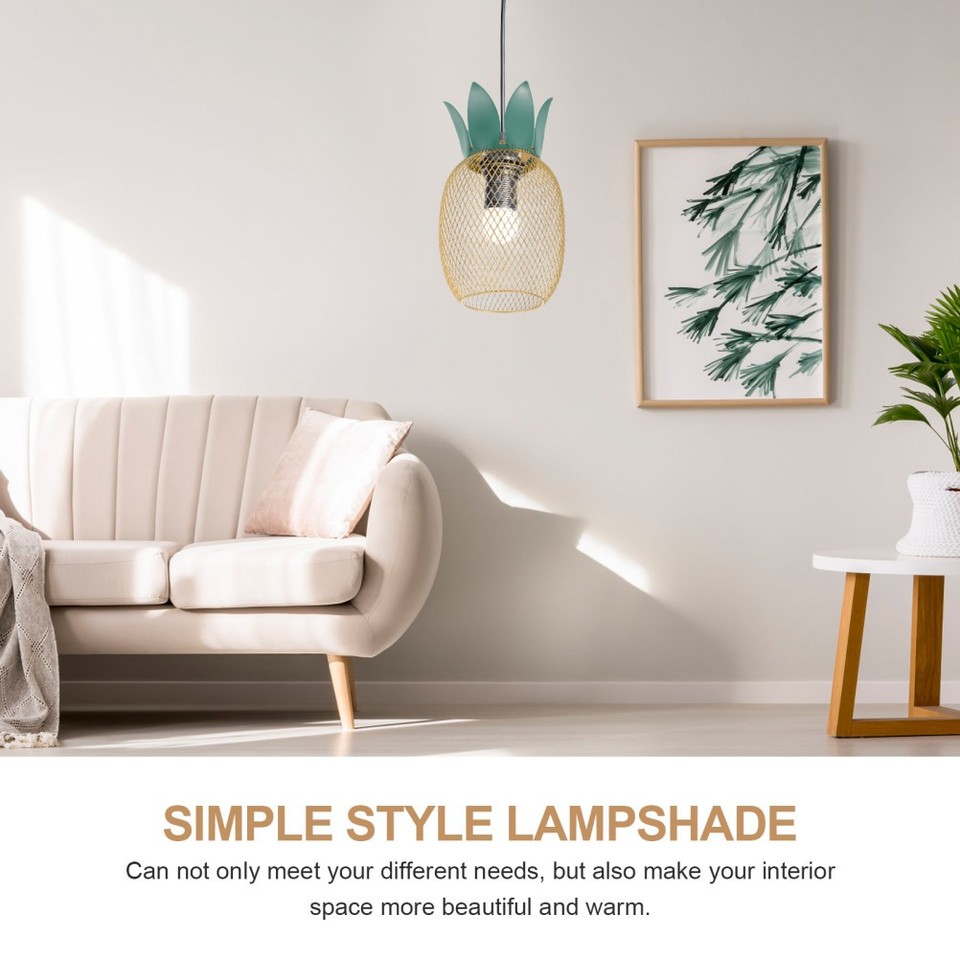 Modern Lamp Shade Mesh Hollow Metal Lampshades for Ceiling Lights | eBay UK