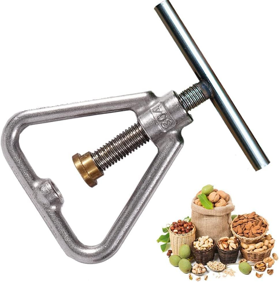 Metal Nut Cracker Black Walnut Cracker Kitchen Tool Stainless Steel ...