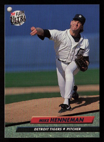 Mike Henneman 1992 Ultra #364 Detroit Tigers Baseball Card | eBay