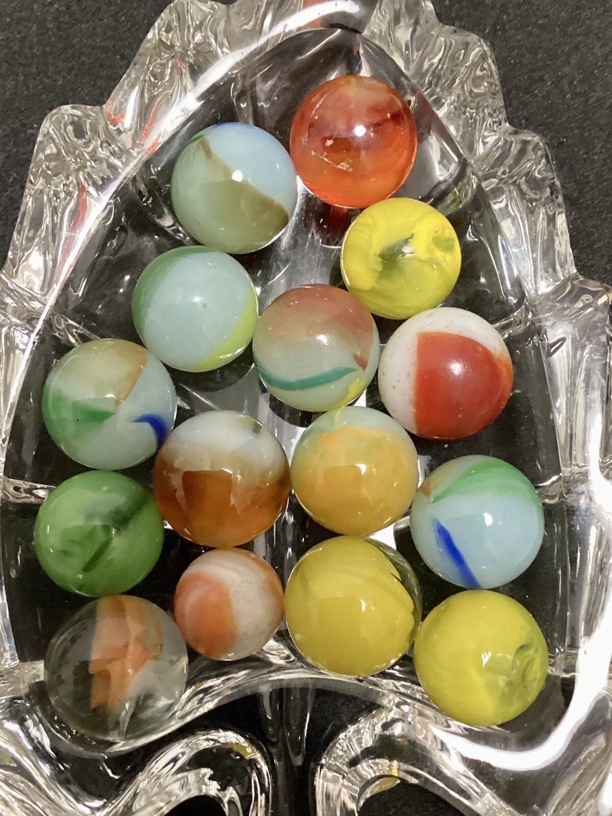 15 Super Nice Old Pee Wee Marbles, Less Than 0.50” Mint | eBay