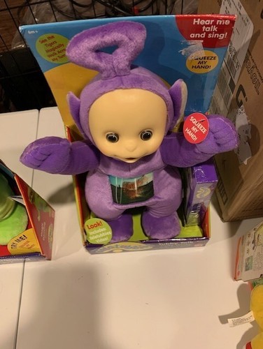 Vintage 2004 Play Along TELETUBBIES Tubby Talk TINKY WINKY w VHS Talks ...