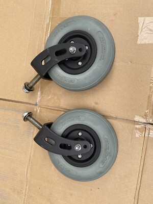 Hoveround MPV5 Power Wheelchair Caster Wheels Forks Tires | eBay