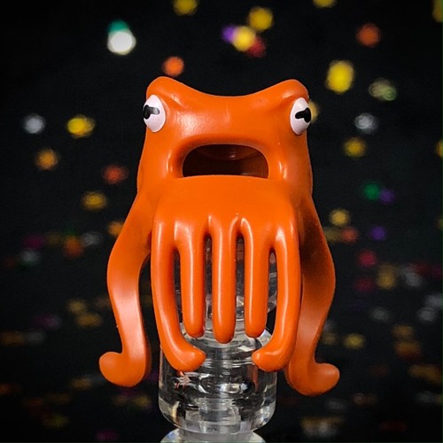 NEW LEGO Dark Orange Octopus Head Tentacles Minifigure Headgear Hat | eBay