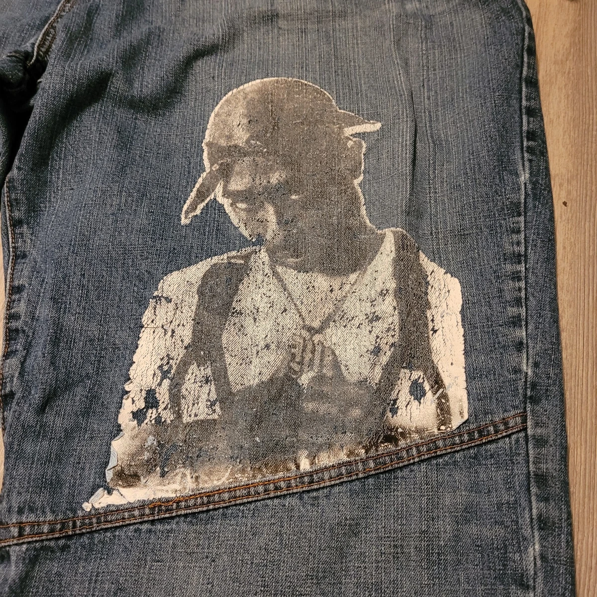 Rappers Denim Jeans