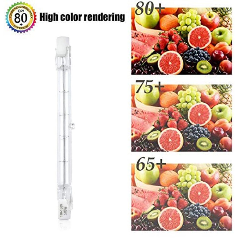 Light Bulb 120V 500W 500 Watt J Type T3 R7S 118mm Double Ended 4.6 F | eBay