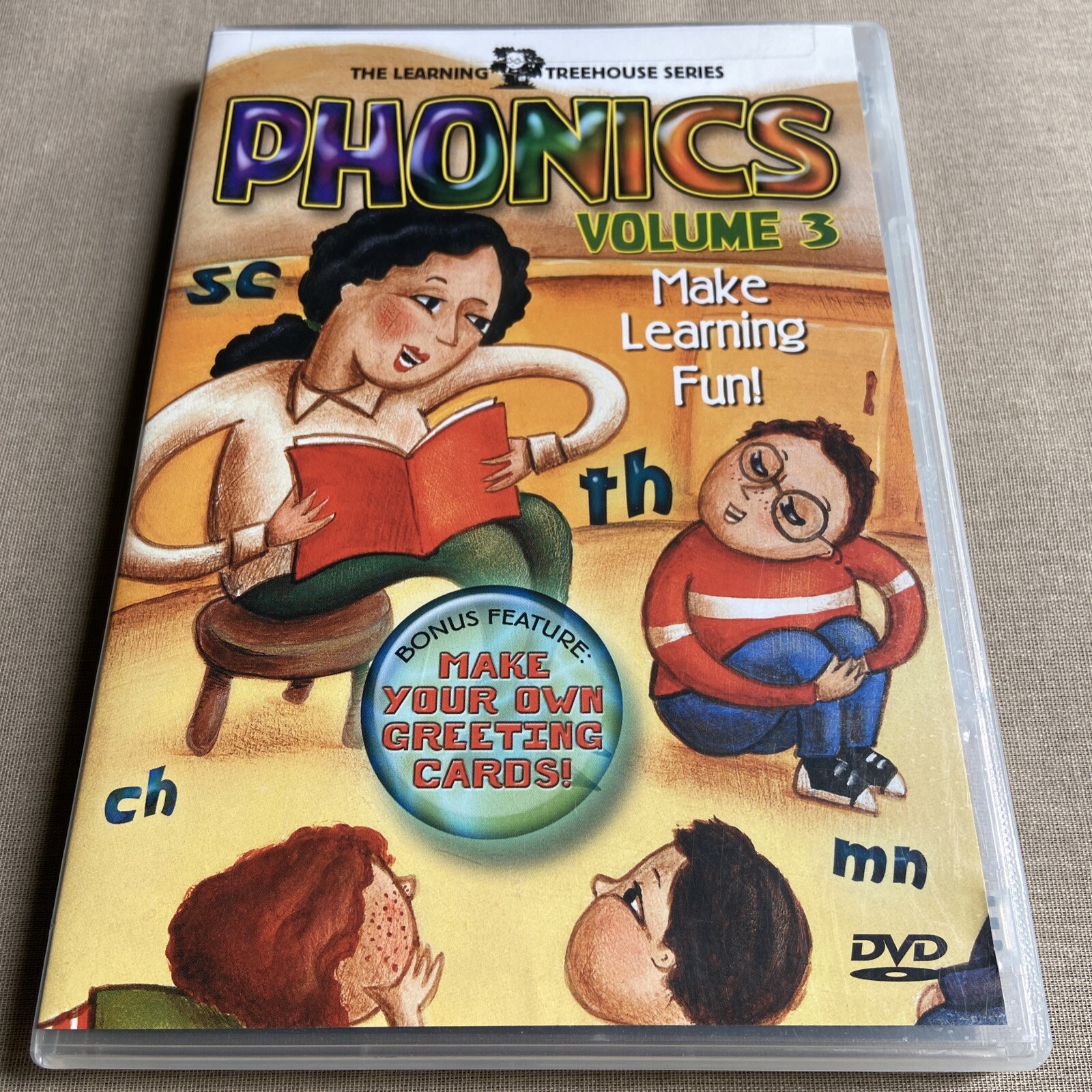 The Learning Treehouse Series: Phonics: Vol. 3 (DVD) Educational ...