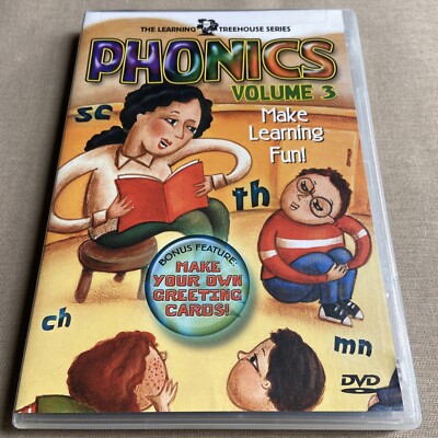 The Learning Treehouse Series: Phonics: Vol. 3 (DVD) Educational ...