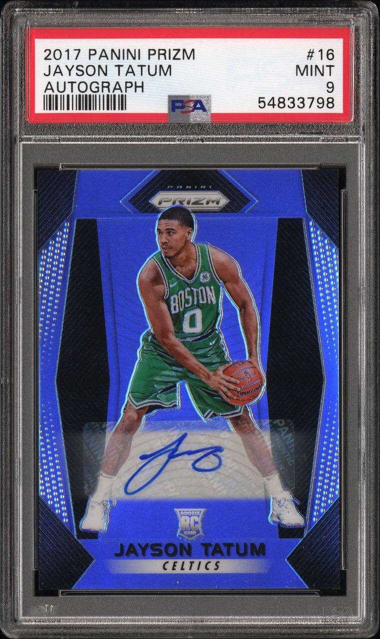 Jayson Tatum Autographed Memorabilia | Signed Photo, Jersey ...