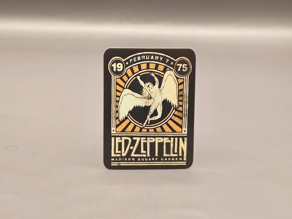 Led Zeppelin Stickers Jimmy Page Decals Angel Icarus Zoso Rock Music ...