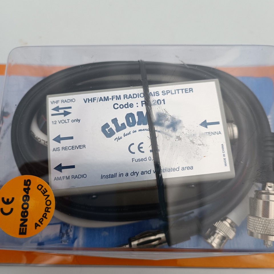 Glomex Splitter VHF AM/FM AIS RA201 Radio EN60945 Brand NEW WARRANTY | eBay