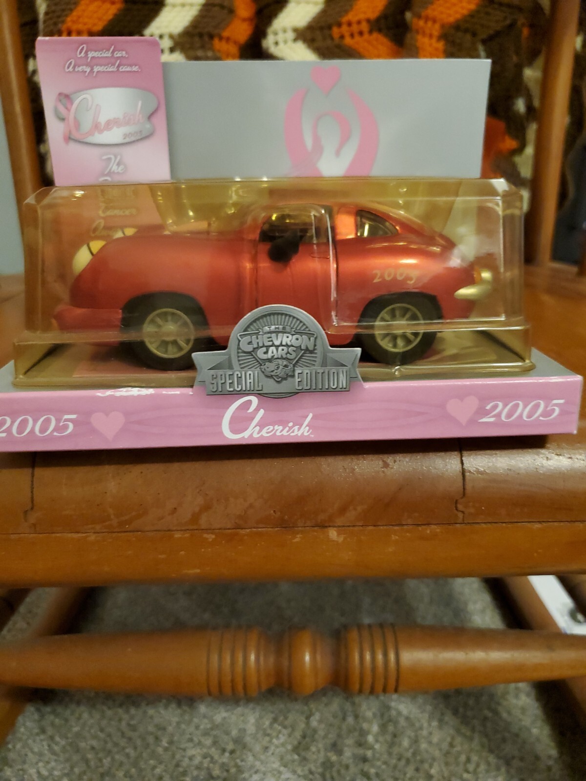 Chevron Collectible Car Special Edition. Breast Cancer Awareness Car ...