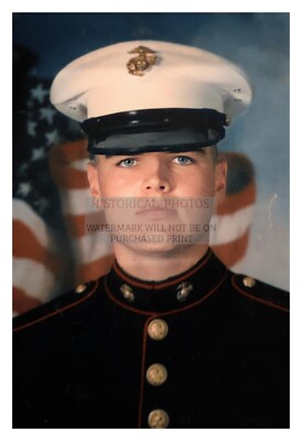 J.D. VANCE MARINE CORPS PORTRAIT OHIO SENATOR TRUMP RUNNING MATE 4X6 ...