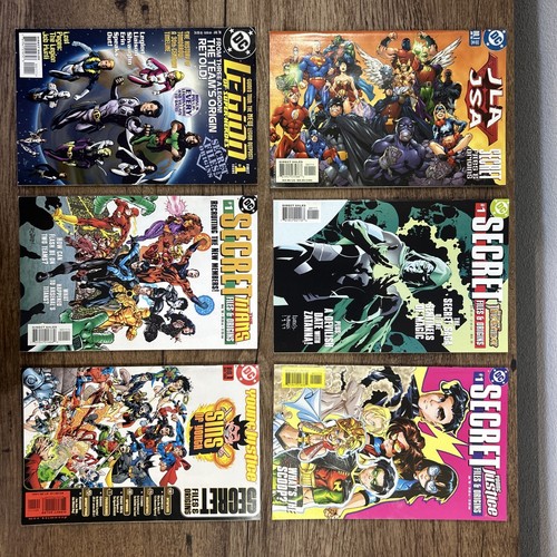 Secret Files And Origins Miscellaneous Lot VF - MUST SEE ( 16 DC Comics ...