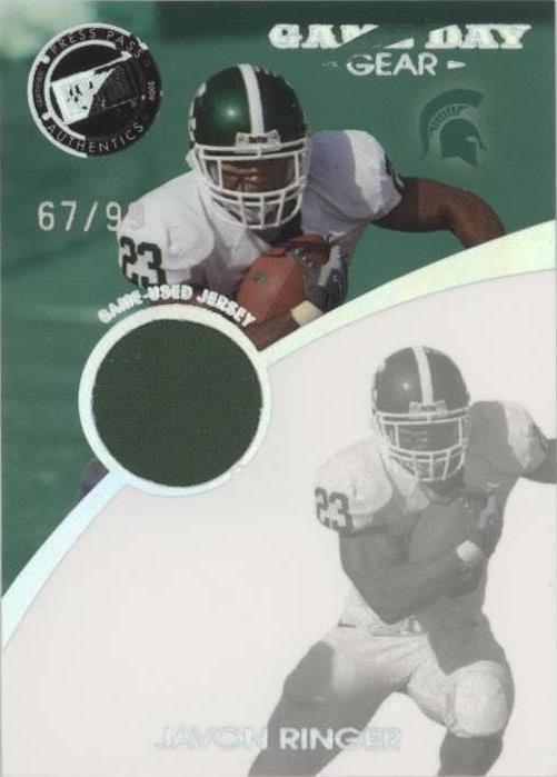 2009 Press Pass Signature Edition - Game Day Gear Javon Ringer #GDG-JR ...