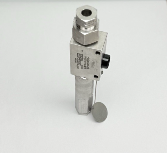 201B-2724 Parker Autoclave RVP Series Relief Valve 45RVP9072, 45000 PSI ...
