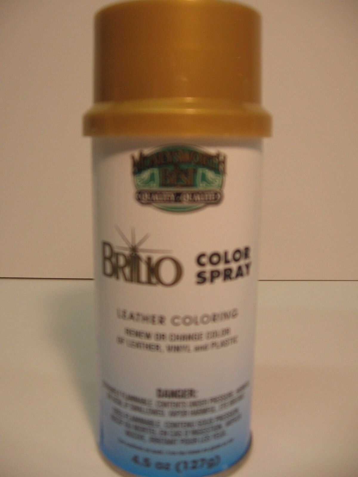 M&B BRILLO Shoe Color Spray Leather Paint Leather & Vinyl Coloring - 4. ...