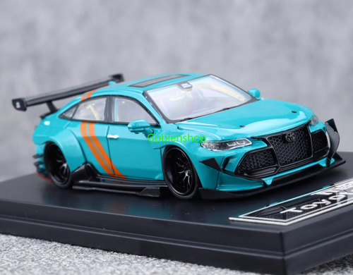 GB LMF 1:64 Green Avalon Widebody GT Sports Model Diecast Collect Car ...