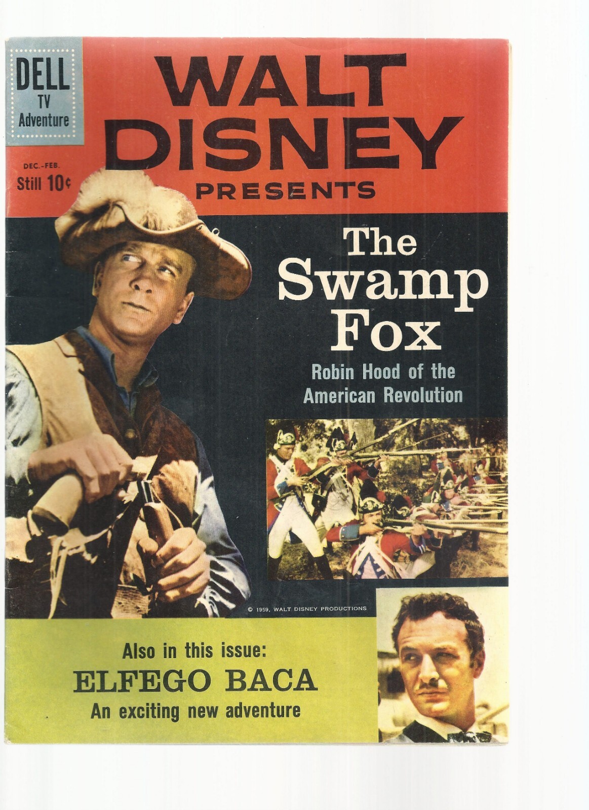 Walt Disney Presents The Swamp Fox and Elfego Baca #2 | eBay