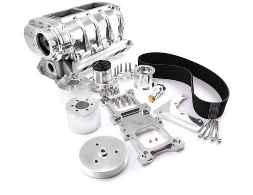 Chevy SBC 350 Complete 6-71 Roots Supercharger Blower Kit | eBay