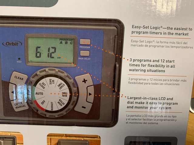 Orbit 6-station Indoor/outdoor Sprinkler Timer Model 27896 2day ...