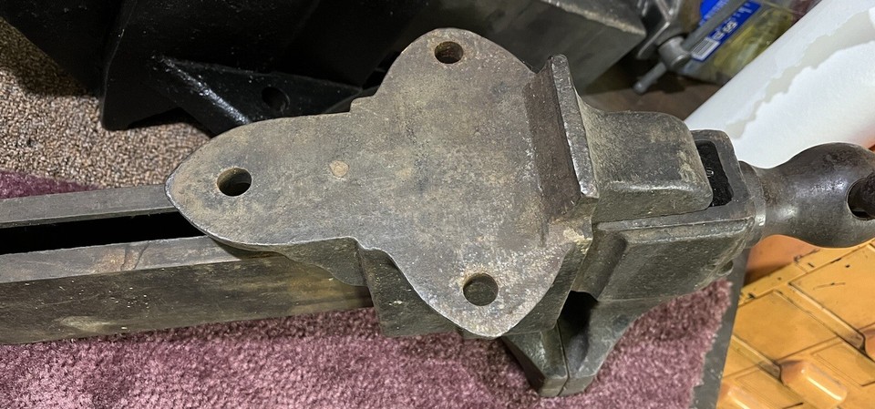 Antique Monarch No 229 Lion Bench Vise 4 1/2" Jaw Pattern Makers Vice ...