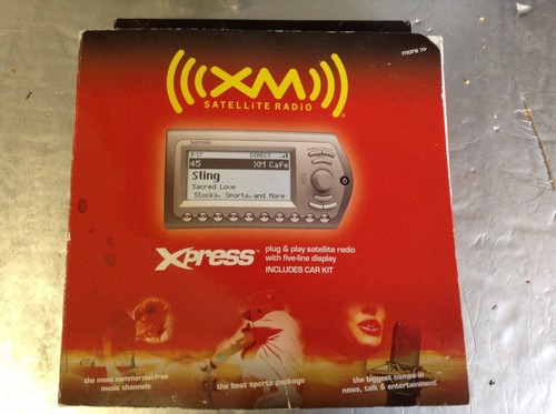Used loose in box XM Xpress Satellite Radio XMCK-10A Receiver w ...