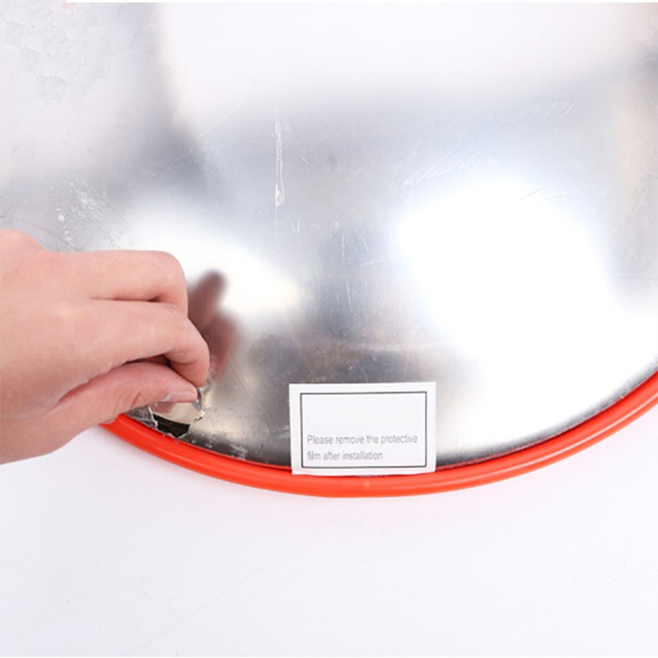 60cm Convex Road Mirror Convex Traffic Safety Mirror for Driveways ...