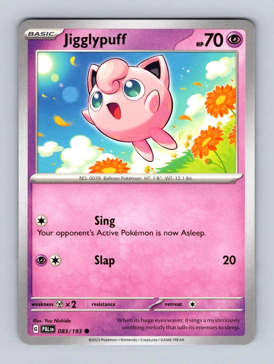 Pokemon Jigglypuff Evolution Cards