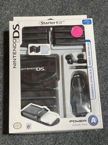 NIB Nintendo DS Starter Kit 15 Items - Ear Buds, Game Card Cases ...