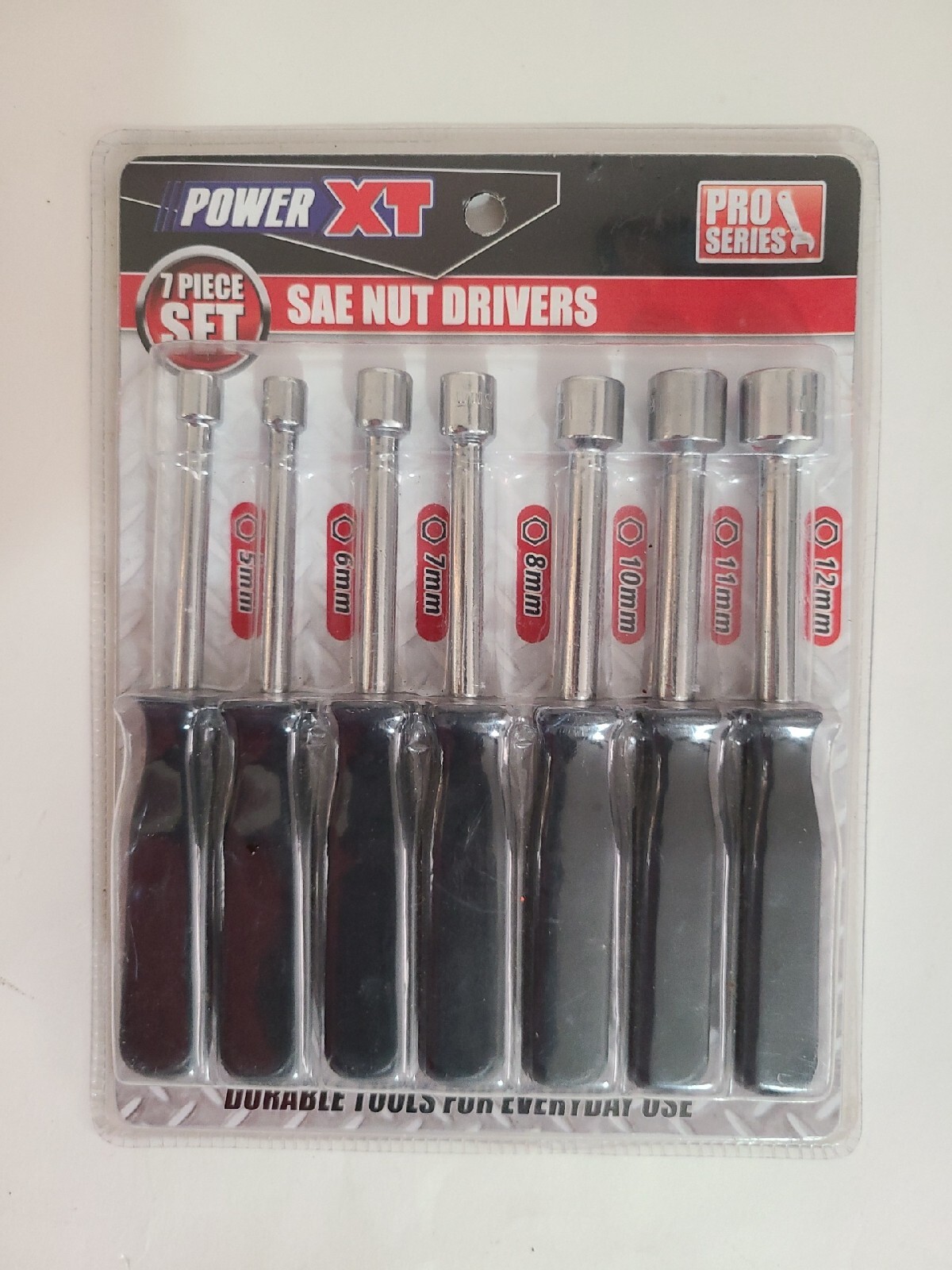 Power Xt 7 Piece Set Sae Nut Drivers pro Series | eBay