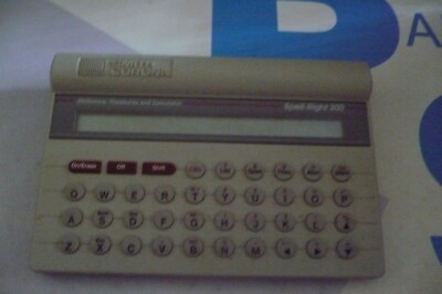 Smith Corona Spell Right 200 Electronic Dictionary Calculator Thesaurus ...