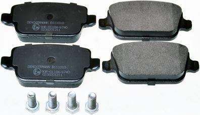Fits To Land Rover Freelander 2 2.2 SD4 2010-2014 Rear Brake Pads | eBay UK