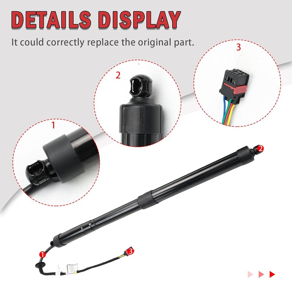 2x Rear Tailgate Gas Lifte Support 81770-2W600 For Hyundai Santa Fe ...