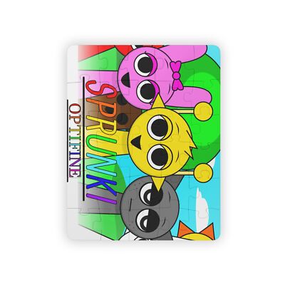 Sprunki Game Kids Puzzle, 30-Piece - Fun Jigsaw Puzzle Toy for Children ...