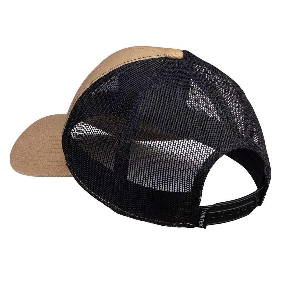 Vortex Optics Core Logo Embroidered Hat Sandbar/Stone/Black Cap OSFM | eBay