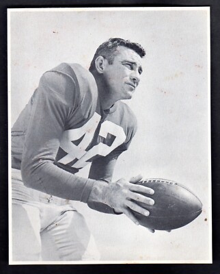 1957 Charlie Conerly NY GIANTS 4-5/8 x 5-7/8 ORIGINAL PICTURE PACK ...