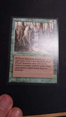 English Floral Spuzzem NM MTG magic Legends A2 | eBay