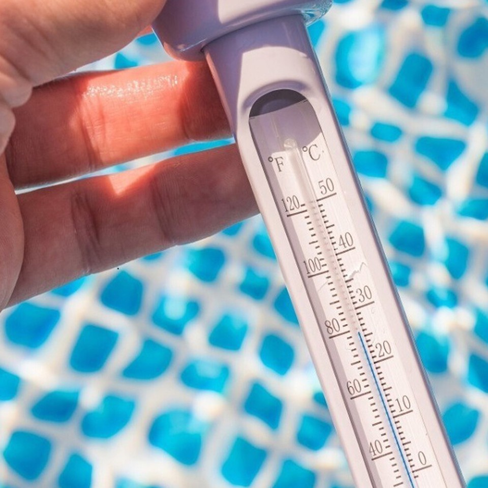 Pool Thermometer with String Floating Thermometer Water Temperature ...