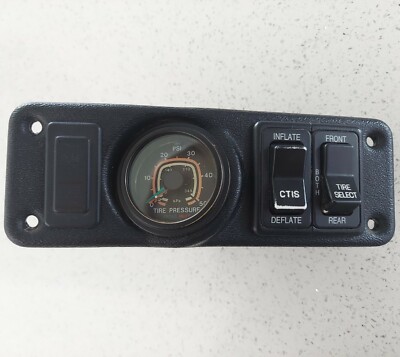 HUMMER H1 CTIS Control Module Switch Gauge Central Tire Inflation ...
