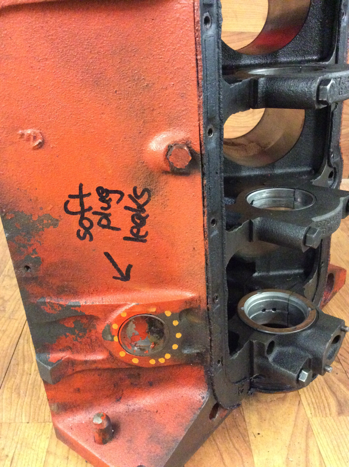 RARE 1955 55 Chevrolet Chevy 265 V8 Engine Block Corvette 3703524 Date ...