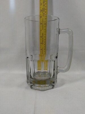 LIbbey Extra Large Glass Beer Mugs 1 Liter Stein Cup Heavy | eBay