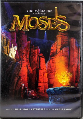 Moses Biblical Adventure NEW DVD Filmed Live Audience Sight & Sound ...