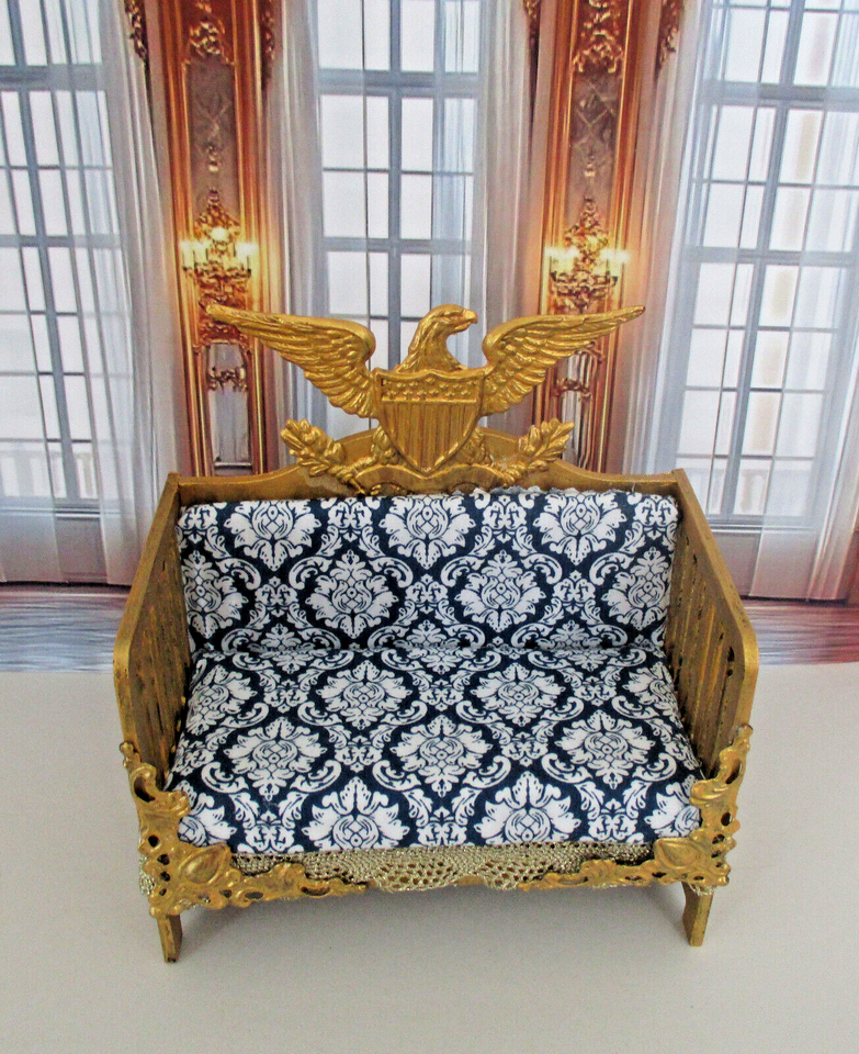 doll house Georgian / Regency wide eagle CHAIR . sofa, SETTEE #4 | eBay UK