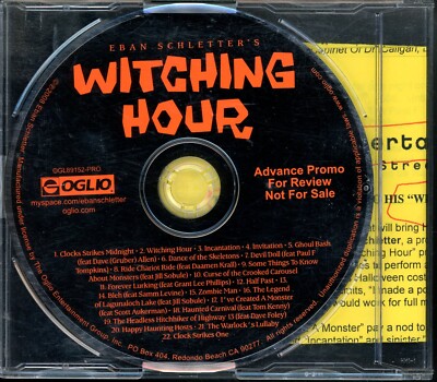 EBAN SCHLETTER - WITCHING HOUR - ADVANCED PROMO CD | eBay