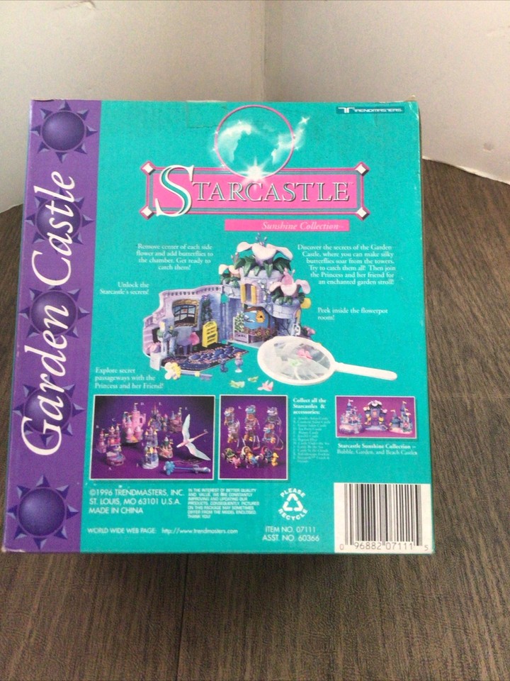 Trendmasters Starcastles Garden Flower Butterfly Castle Polly Pocket New NIB | eBay