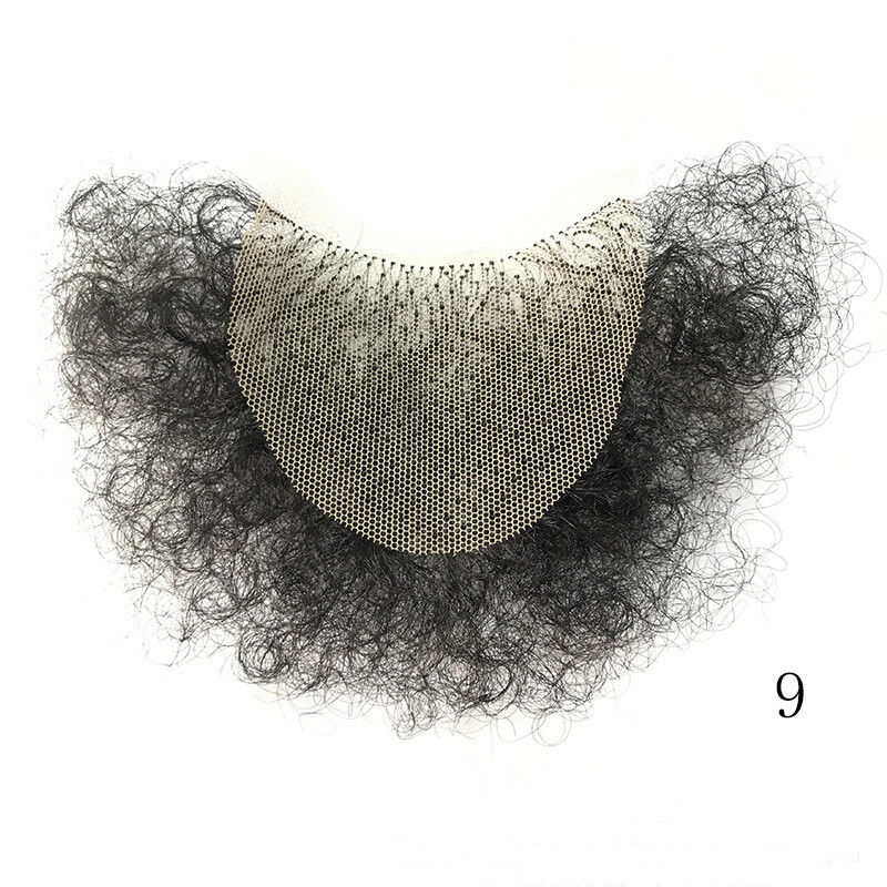 Pubic Hair Wig Human Body Hair Private Use Silicone dolls Swiss Lace ...