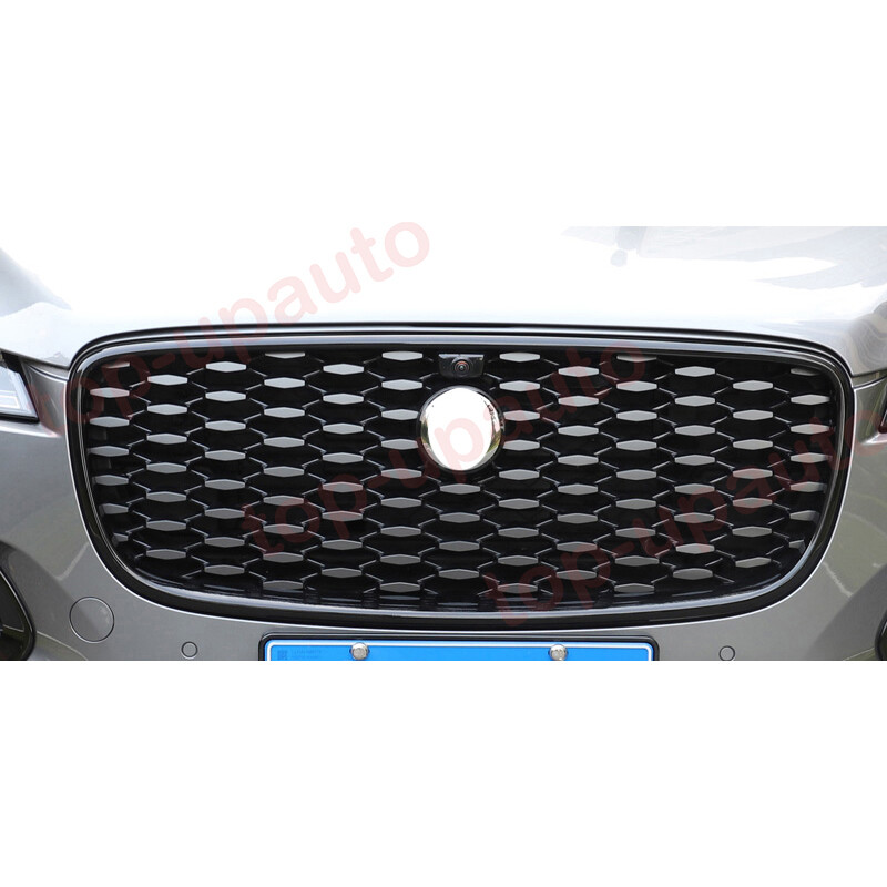 For Jaguar F-PACE 2021-2023 ABS Gloss black Front Center Grille Grill ...