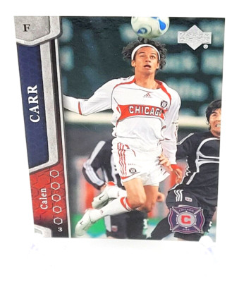 2007 Upper Deck MLS Soccer Calen Carr Chicago Fire Trading Card Rookie ...